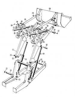 Case 580ck Backhoe Exploded View Case 580CK Model B Service Manual